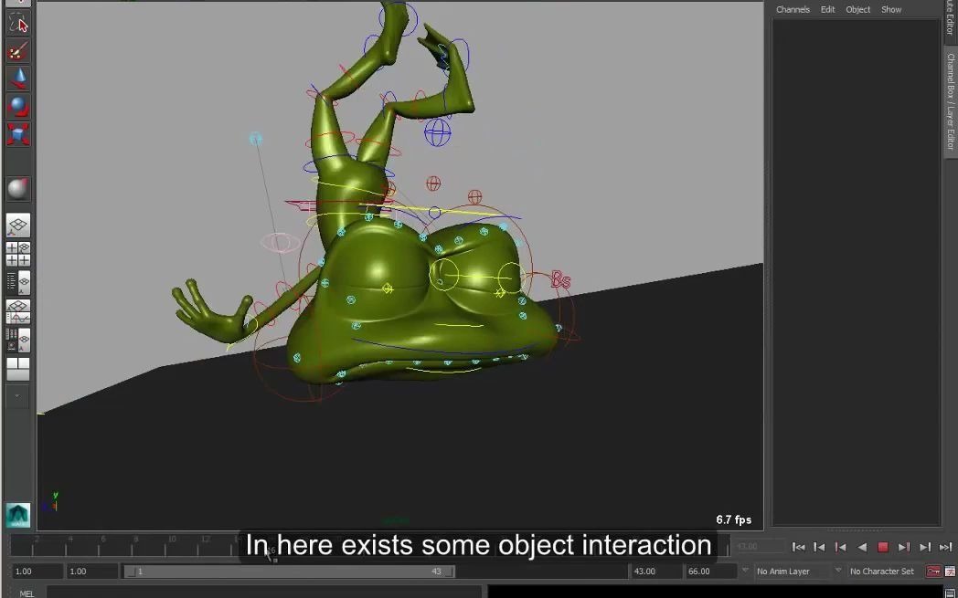 修穿插脚本---Shape Animation Tool Maya Script_哔哩哔哩_bilibili