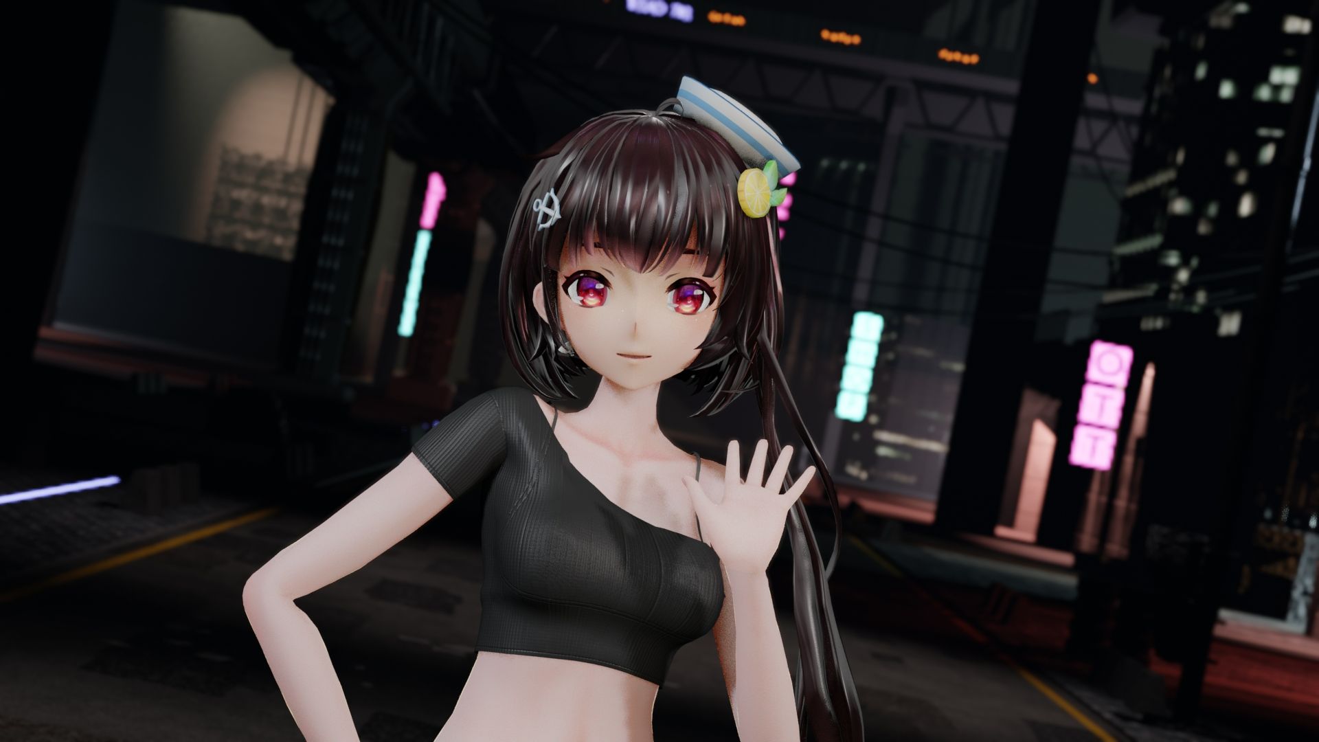 [4K/60FPS/布料解算]泠鸢—IAGLOWB_INTERGALACTIA-Amqua-Amqua-哔哩哔哩视频