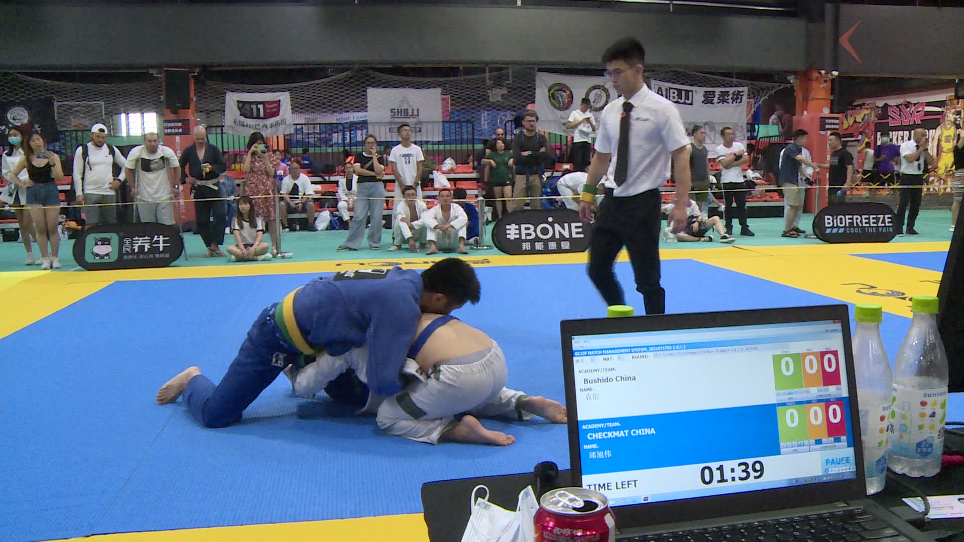 MAT6#23-Blue-Master1-70kg 袁衍vs邱旭伟_哔哩哔哩_bilibili