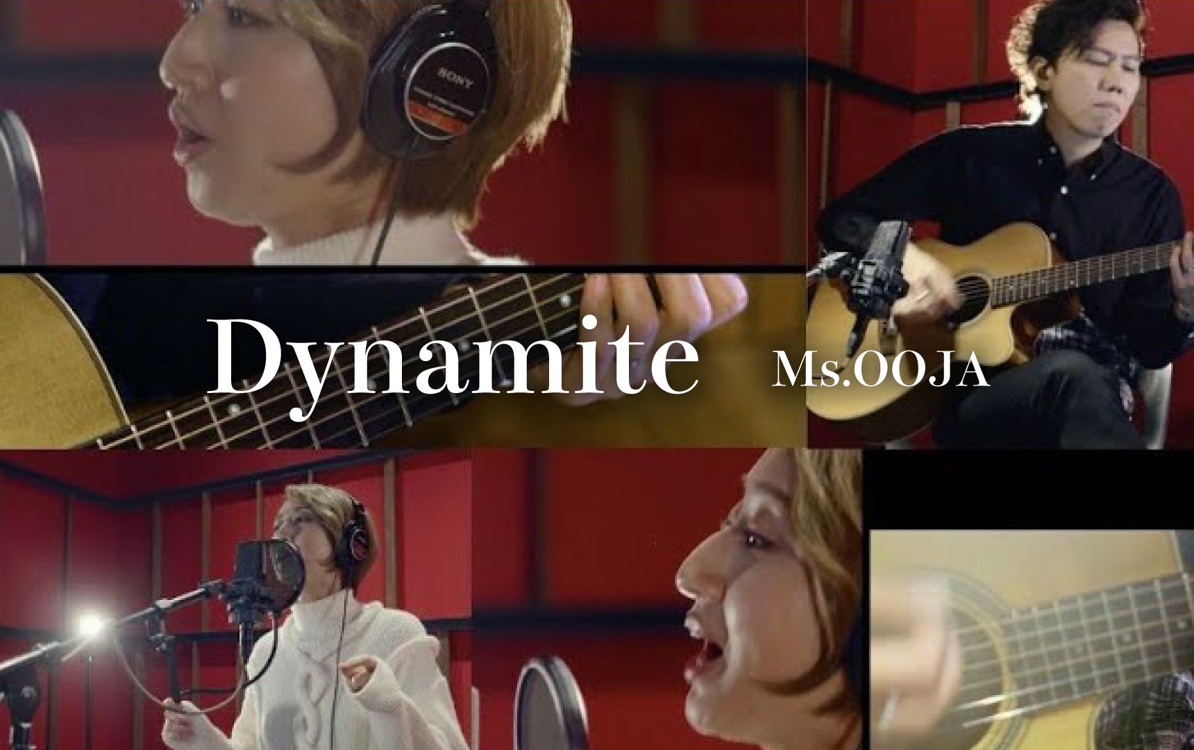 【BTS Dynamite翻唱】Ms.OOJA/吉他伴奏-MsOOJA-MsOOJA-哔哩哔哩视频