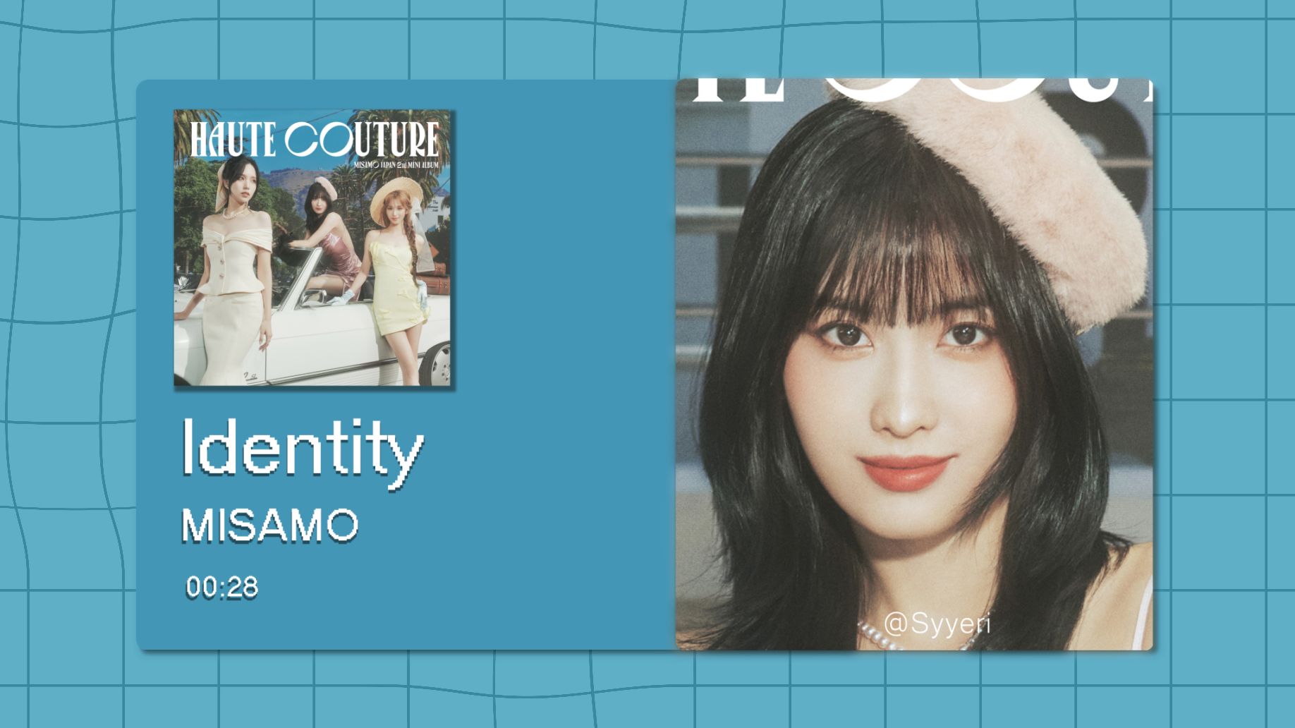 【8D环绕】Identity - MISAMO 请佩戴耳机使用~-Syyeri-Syyeri-哔哩哔哩视频