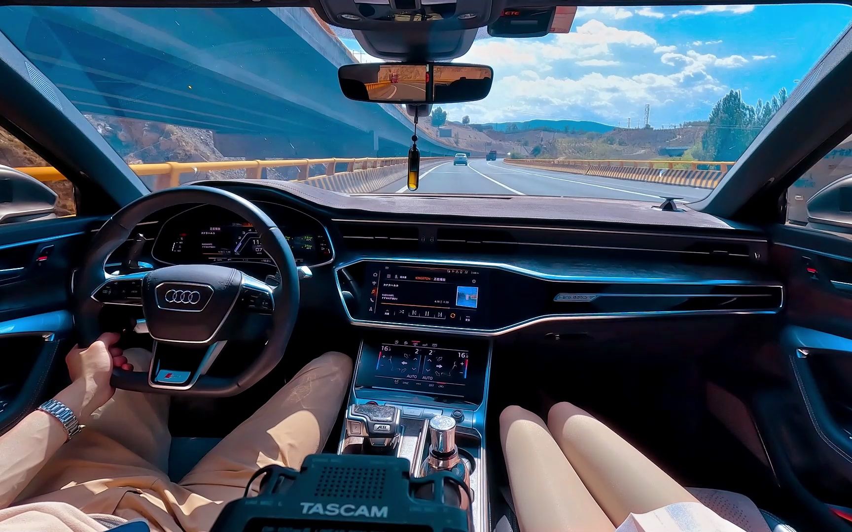 RADWIMPS《カナタハルカ》奥迪A6L大B&O音响 《A6L大bo全网首发》（录音笔正中录制）（动态录制）-奥迪A6L大BO音乐台-奥迪A6L大BO音乐台-哔哩哔哩视频