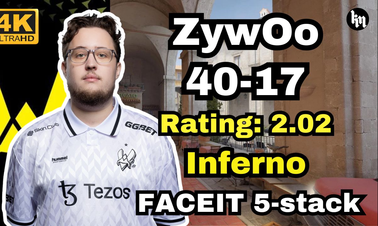 ZywOo (40-17) FACEIT天梯五排 (Inferno) | 2025.02.06 | CS2 POV/DEMO-LIM-CSPOV-LIM-CSPOV-哔哩哔哩视频