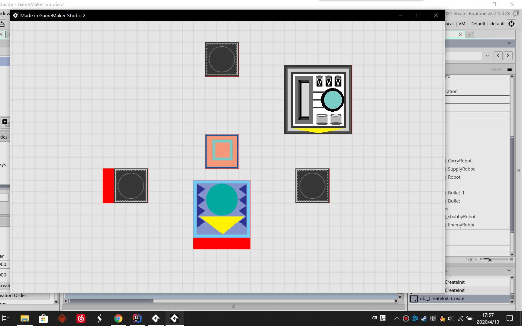 [自制][独立游戏][GMS2][开源]智械工业_哔哩哔哩_bilibili