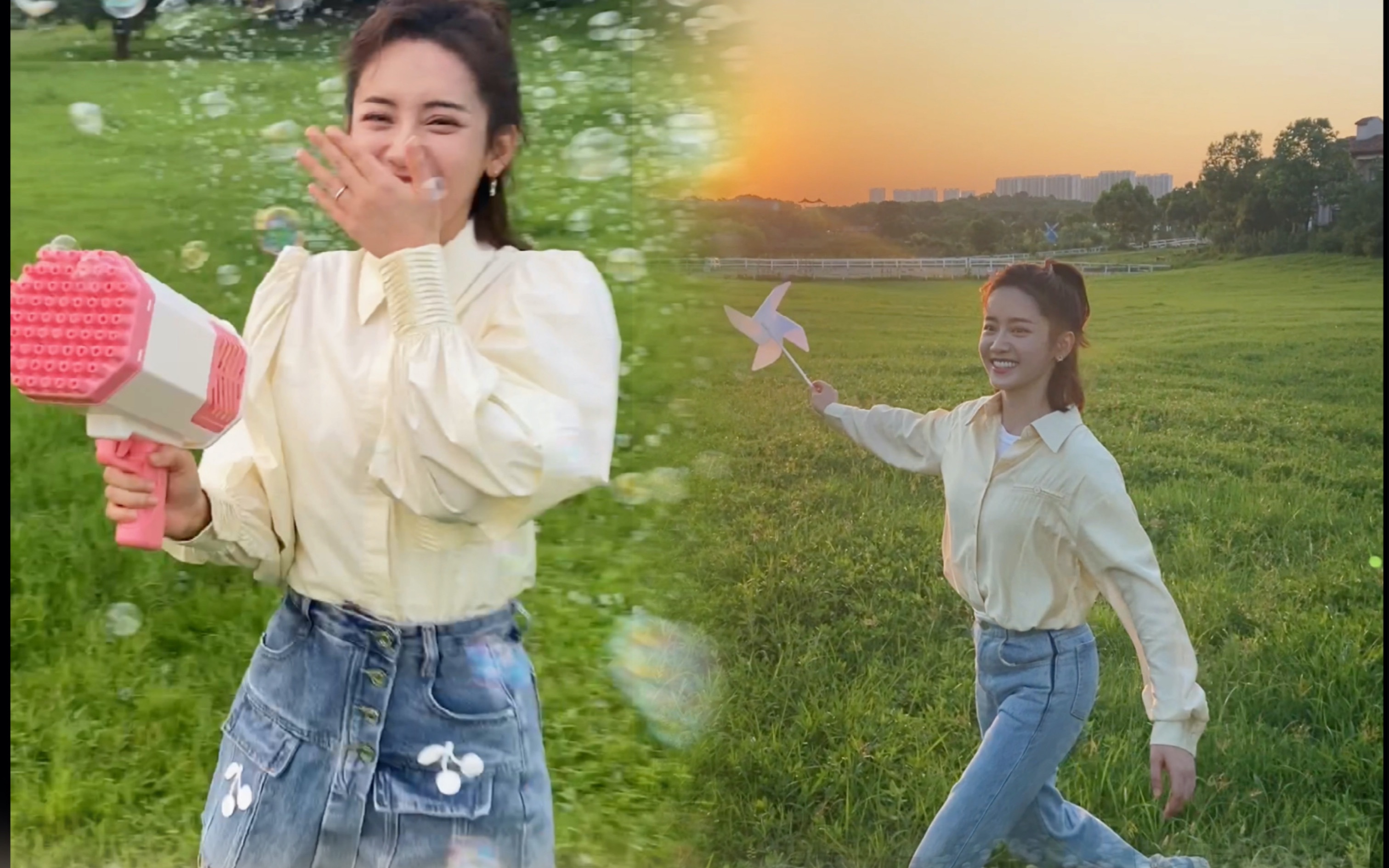 七夕快乐～！准备好了吗？开始发射爱的泡泡biu~biu~biu～-郑湫泓-郑湫泓-哔哩哔哩视频