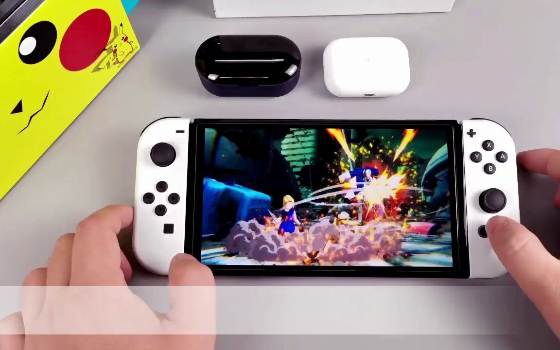 Switch OLED 蓝牙连接完全攻略！Switch再也不用无线蓝牙接收器了！_哔哩哔哩bilibili