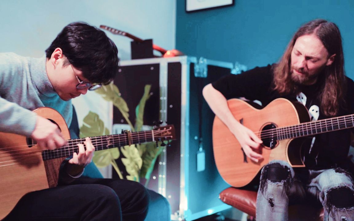 指弹大师 Mike Dawes & Edward Ong -《Hallelujah》吉他翻弹-EdwardOng王添源-EdwardOng王添源-哔哩哔哩视频