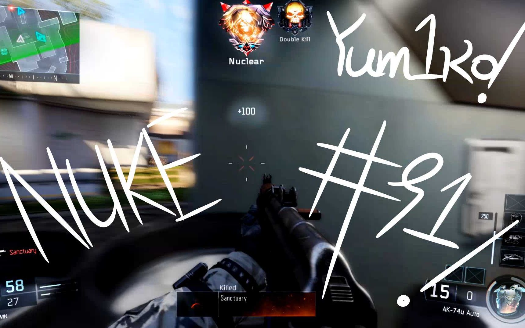 【COD12】极限锁血 自瞄透视集于一身的人形自走“外挂”_哔哩哔哩_bilibili