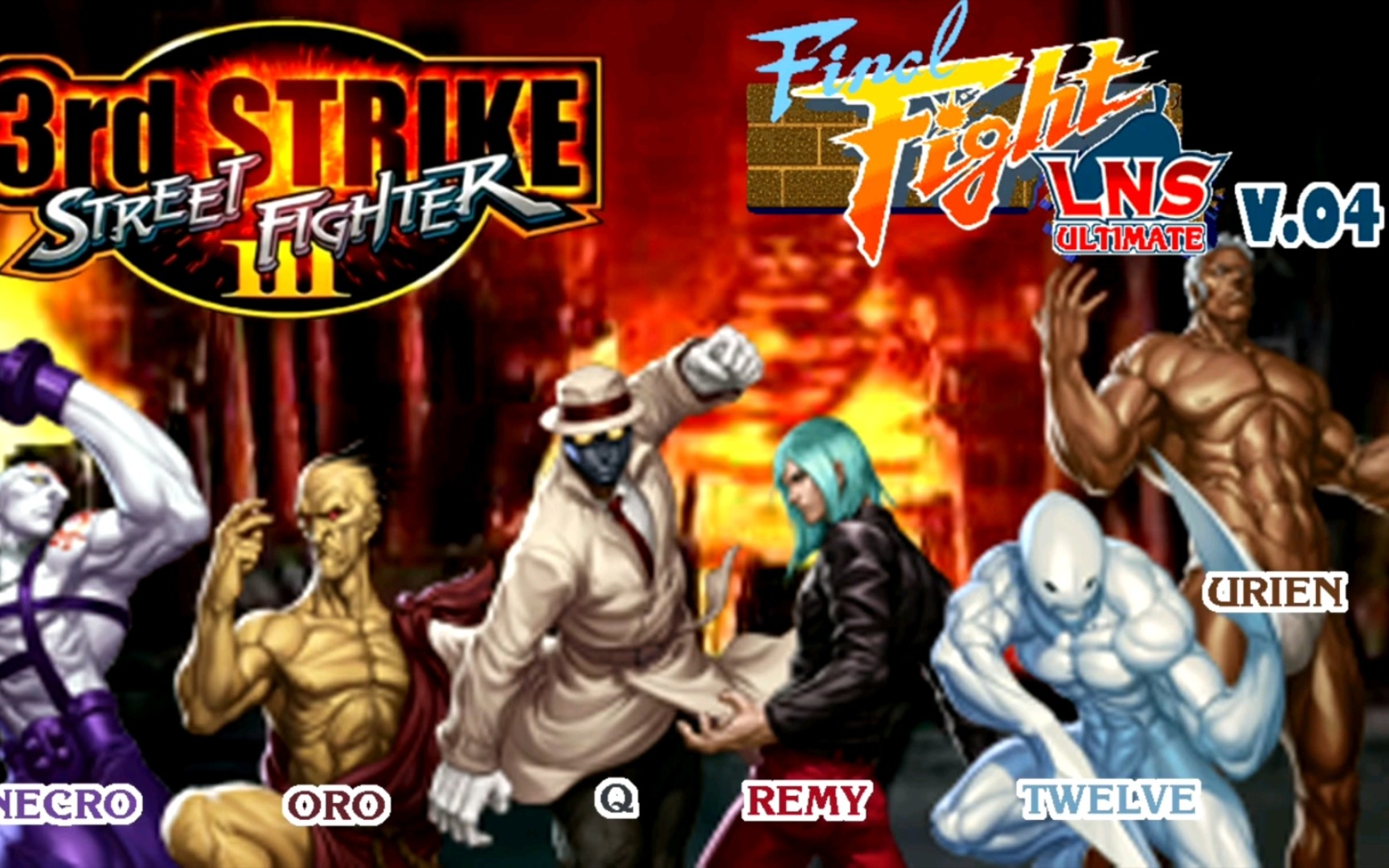 OpenBor游戏《快打旋风LNS》V.04一键必杀版本