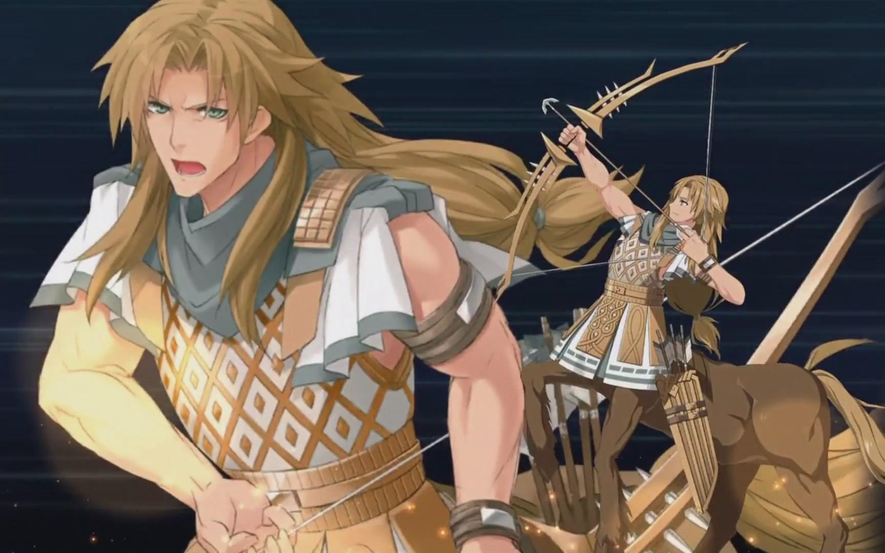 【FGO】喀戎（Archer） 宝具动画+战斗动作 CV:武內駿輔_哔哩哔哩_bilibili