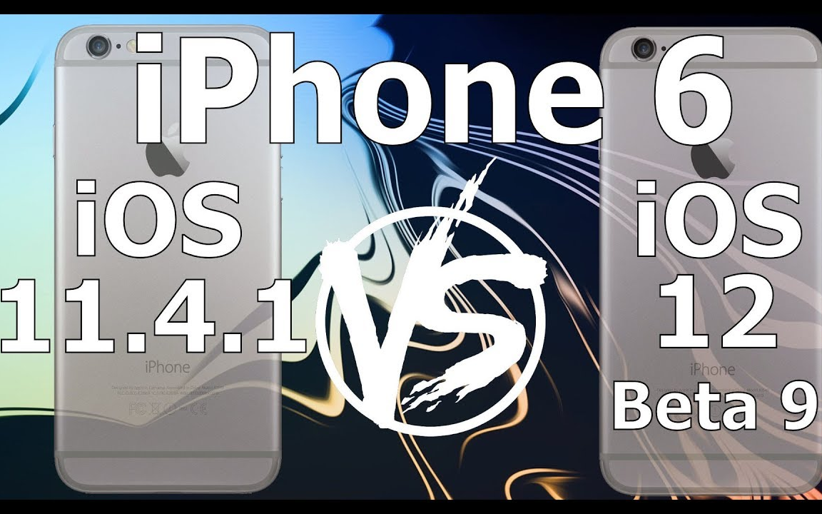 iPhone 6 iOS 12.0 Beta 9 vs iOS 11.4.1 速度对比测试_哔哩哔哩 (゜-゜)つロ 干杯~-bilibili