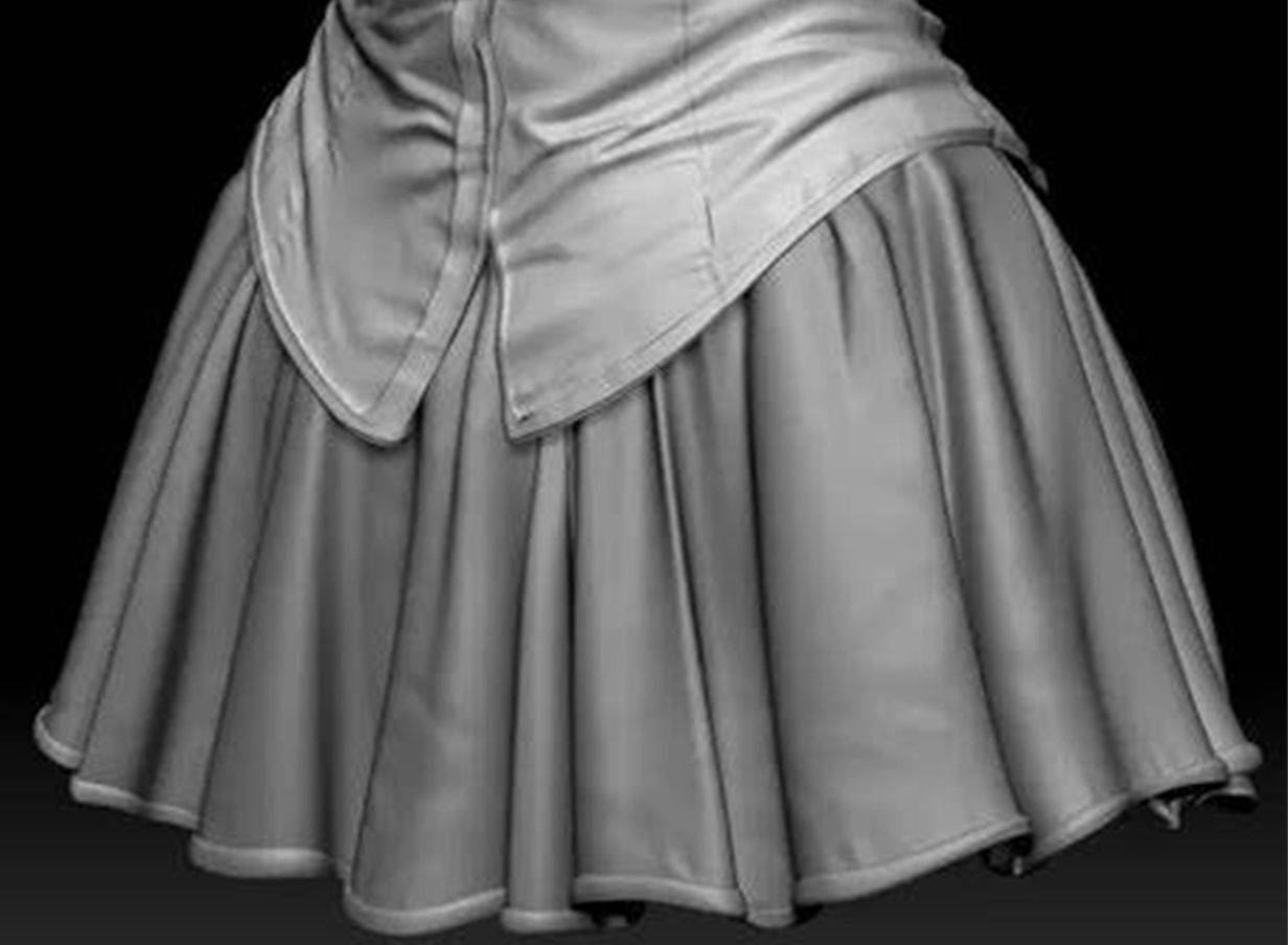 【完整版】ZBrush/MD/SP/制作高精细游戏服饰套装全流程-雪门永恒CHER-默认收藏夹-哔哩哔哩视频