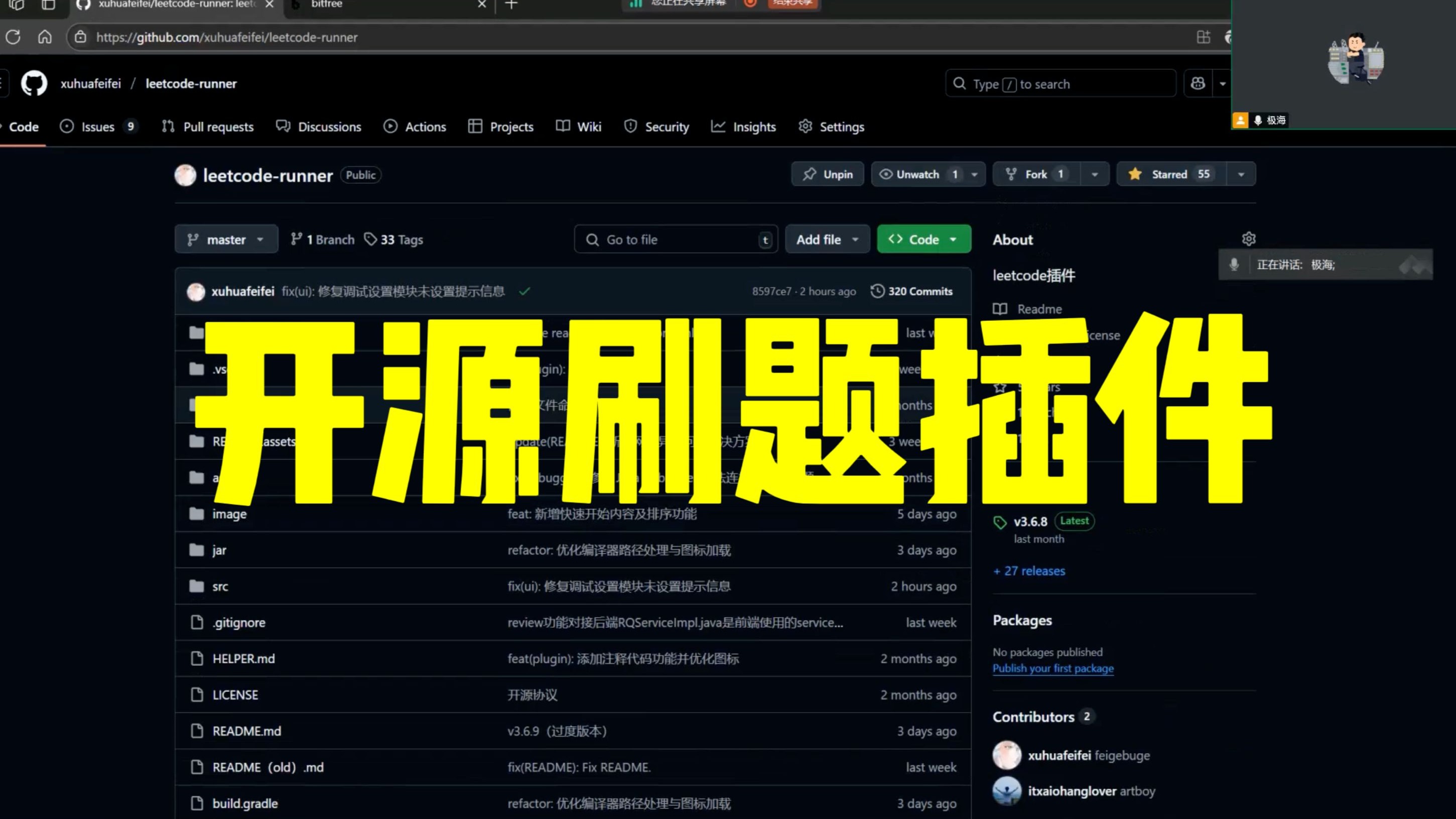 IDEA开源刷题插件，独立开发与运(zhuan)营(qian)技巧！-极海Channel-极海Channel-哔哩哔哩视频