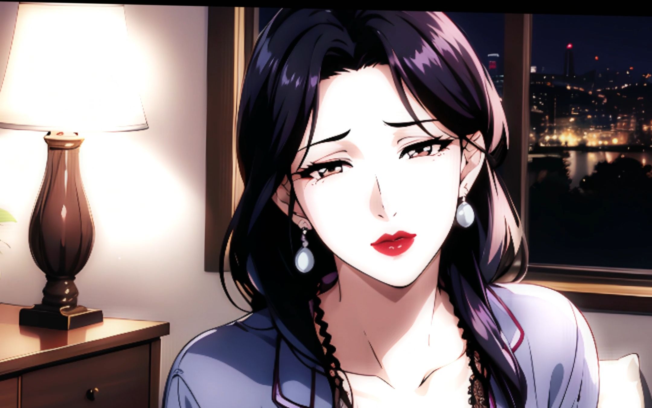 阿姨要睡觉了，晚安！-AI乱画-AI乱画-哔哩哔哩视频