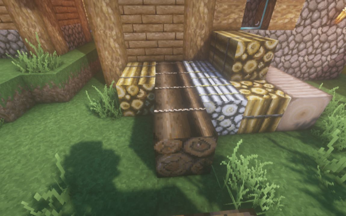 stripped_spruce_log（去皮云杉木）_哔哩哔哩_bilibili