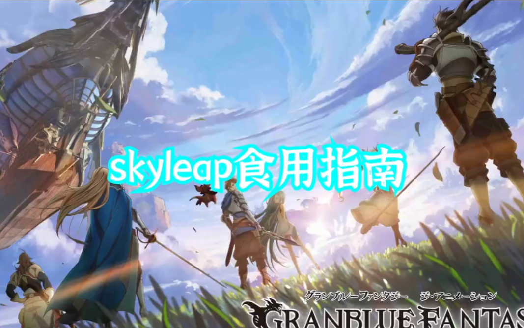 给刚入坑的骑空士们介绍一下GBF专用浏览器skyleap，希望能帮到萌新们。_哔哩哔哩_bilibili