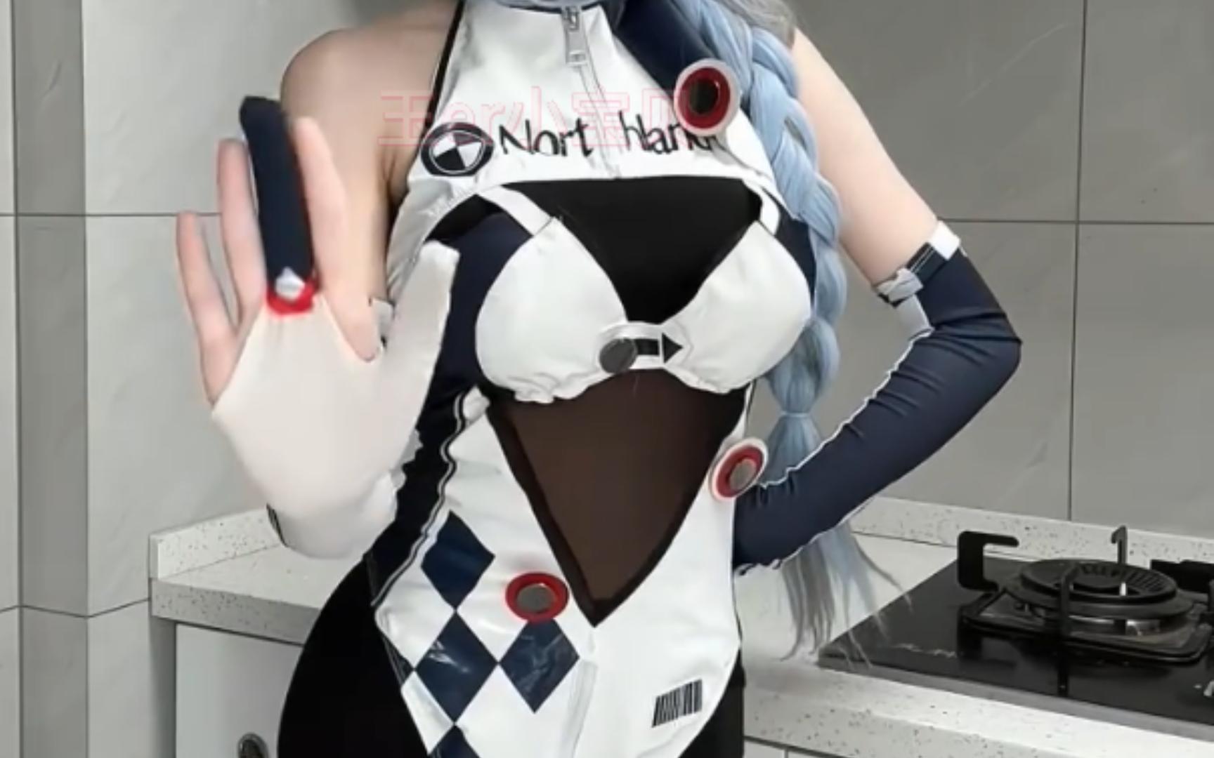 赛车服小姨限时返场~ 原神申鹤cos-玉er小宝贝-玉er小宝贝-哔哩哔哩视频