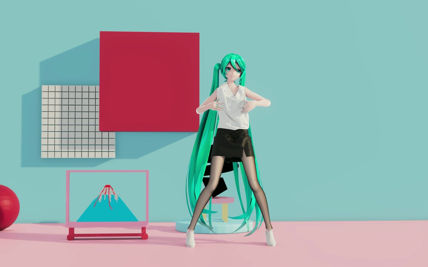 【V全员换装】12粉丝俱乐部 但是中文歌词【PJSK】-羊小咩w-【ボカロ】MikuMikuDance -哔哩哔哩视频