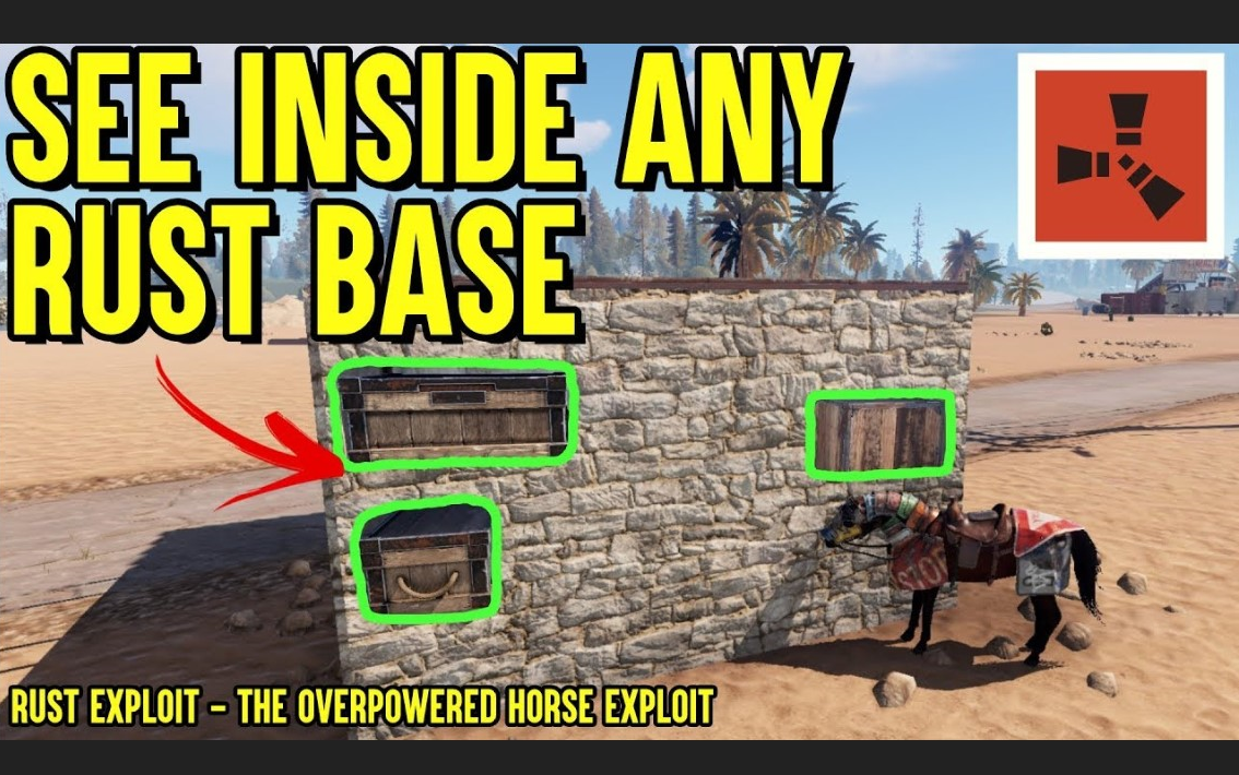 Rust 漏洞 - 透视任何材质建筑内部_哔哩哔哩_bilibili