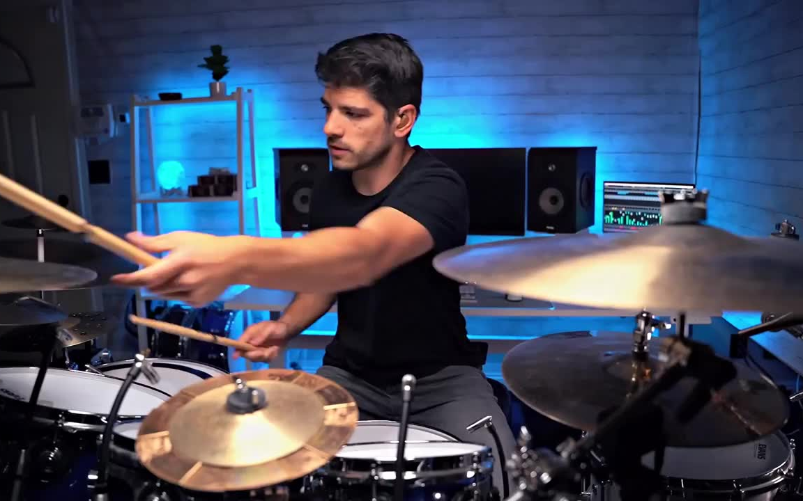 【架子鼓】Darude - Sandstorm (DRUM COVER)_哔哩哔哩_bilibili