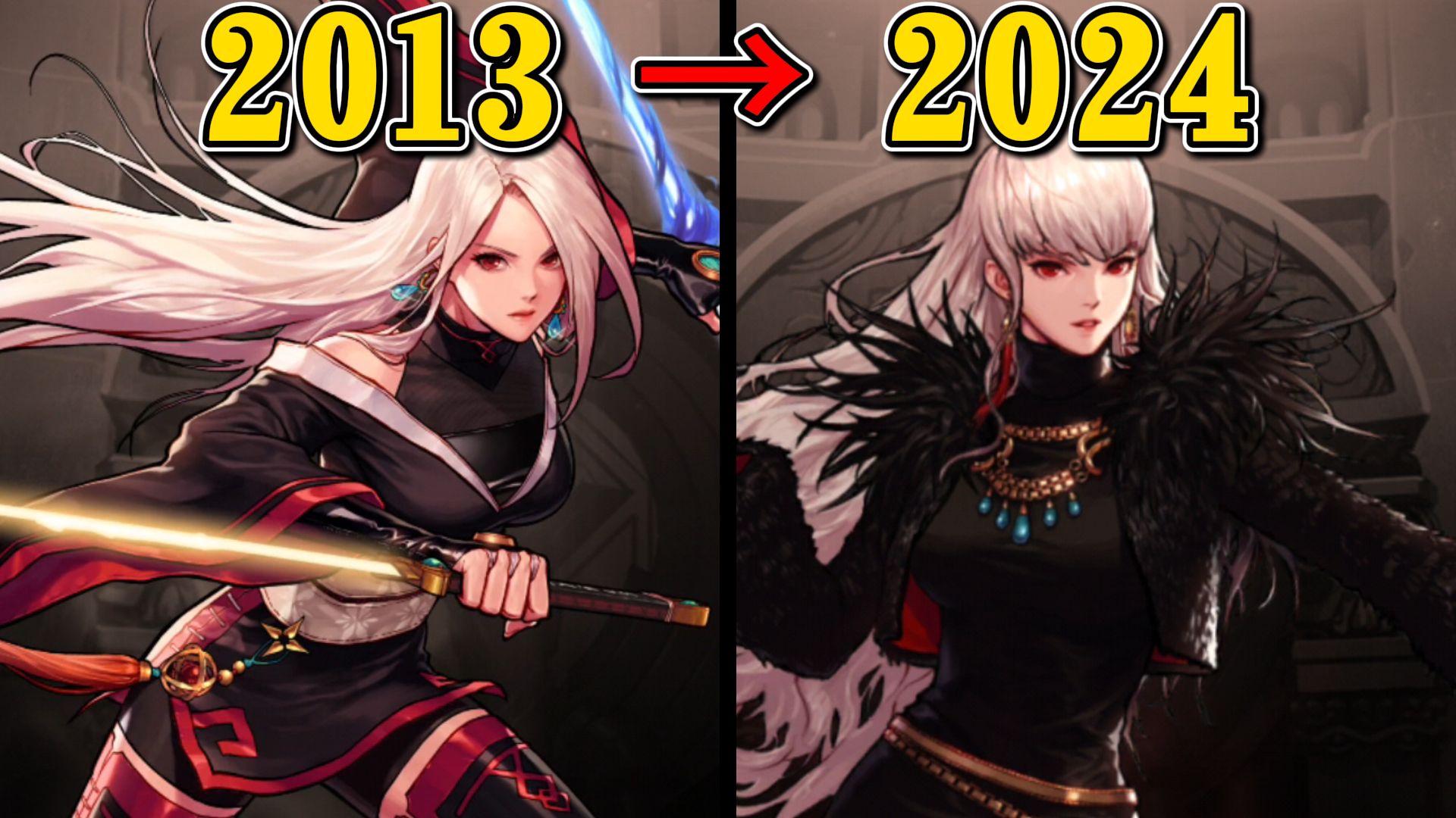 13年爆红全球的DNF女鬼剑！现在竟然变成这样了......-日向源-日向源-哔哩哔哩视频