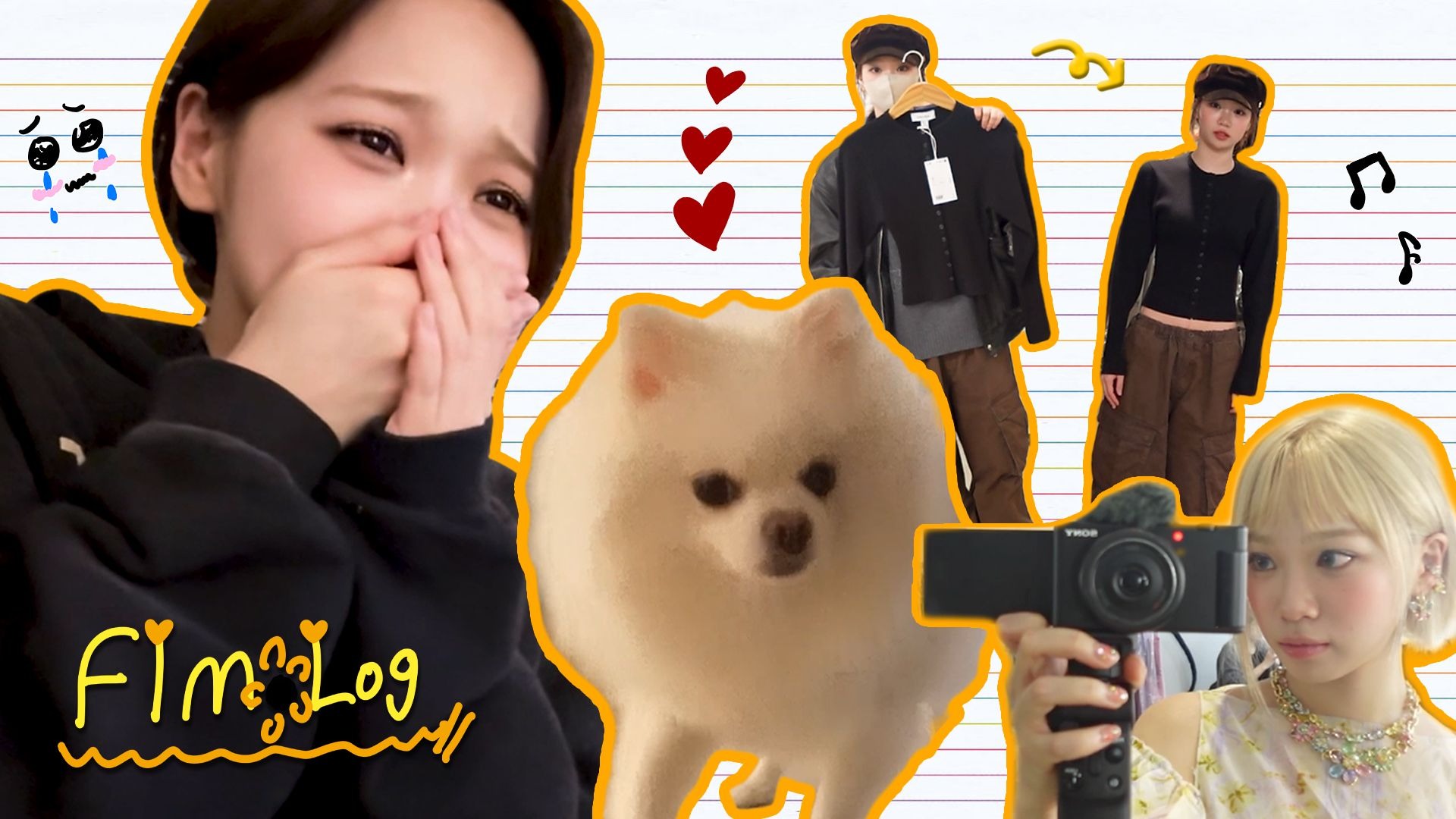 [FIM-LOG] CHAEWON VLOG 7 l 小白来这里~🐾 | 努力练习, 跑行程, 还有跟小白玩耍的CHAECHAE日常💙-LE_SSERAFIM-LE_SSERAFIM-哔哩哔哩视频