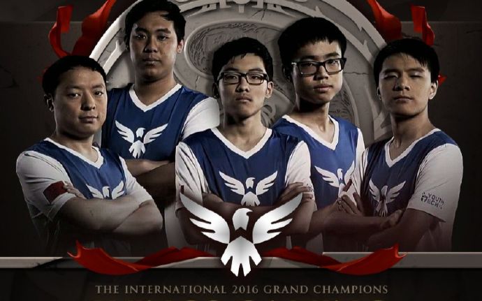 DOTA2 TI6 wings夺冠 颁奖现场及采访_哔哩哔哩_bilibili