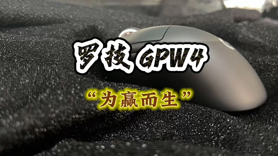 鼠标｜人体工学的GPW，首次变更模具，全新升级而来——罗技GPW4 鹰眼-只懂皮毛的羽生-只懂皮毛的羽生-哔哩哔哩视频