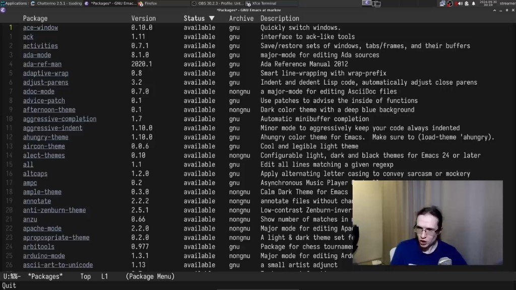 Configuring Emacs On My New Laptop-hi_Sam-hi_Sam-哔哩哔哩视频
