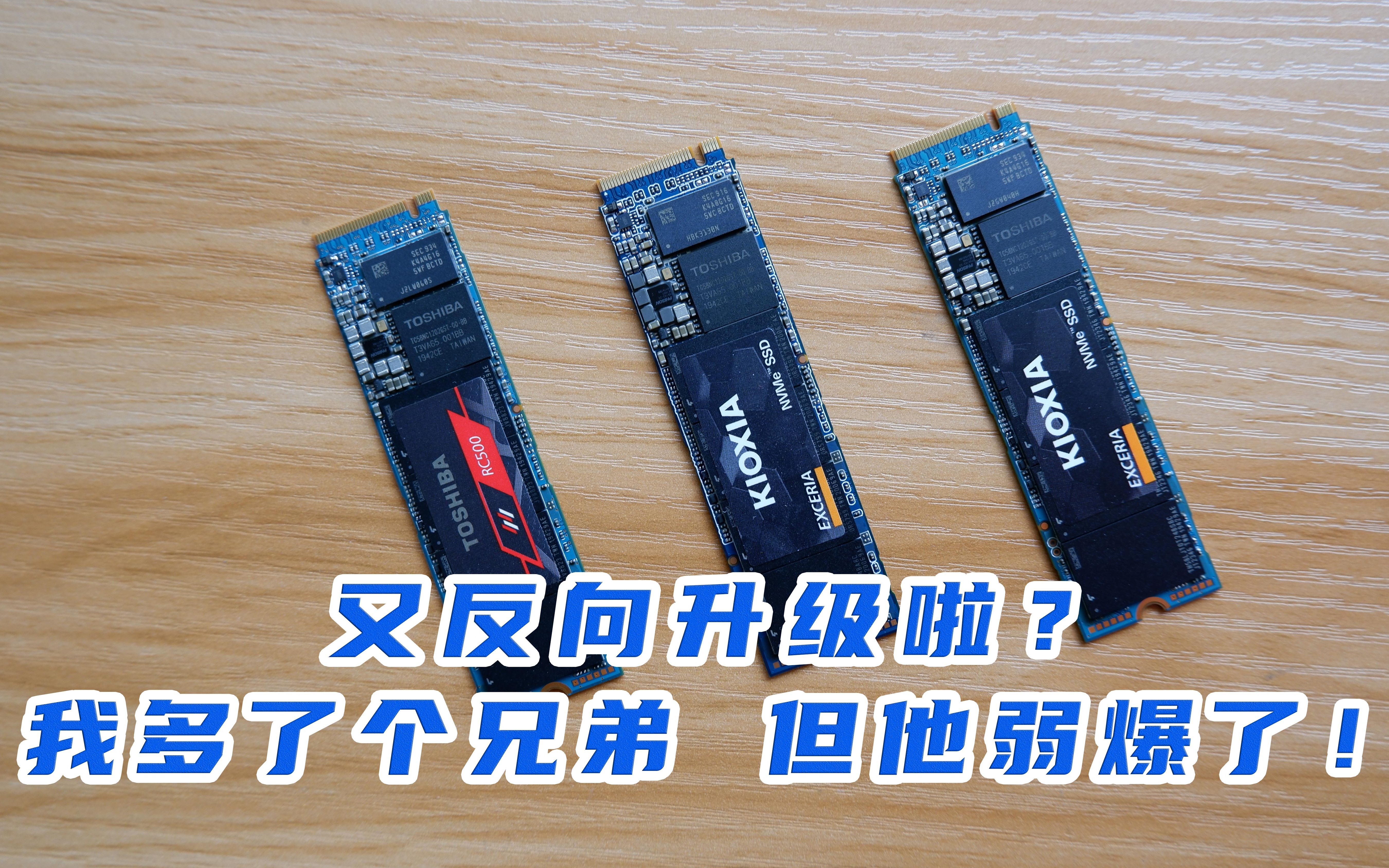 最新的骚操作！1T的固态竟然不如500G的！铠侠RC10反向升级？_哔哩哔哩_bilibili