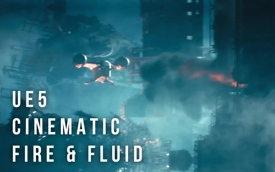 【中字】UE5 免费添加一个影视级VFX到电影短片 // 流体模拟Niagara系统应用（上）-王也道长OS-王也道长OS-哔哩哔哩视频