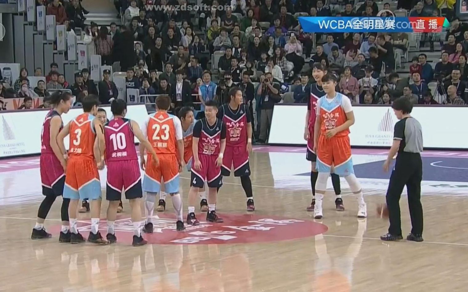 2019 WCBA 女篮全明星赛_哔哩哔哩_bilibili