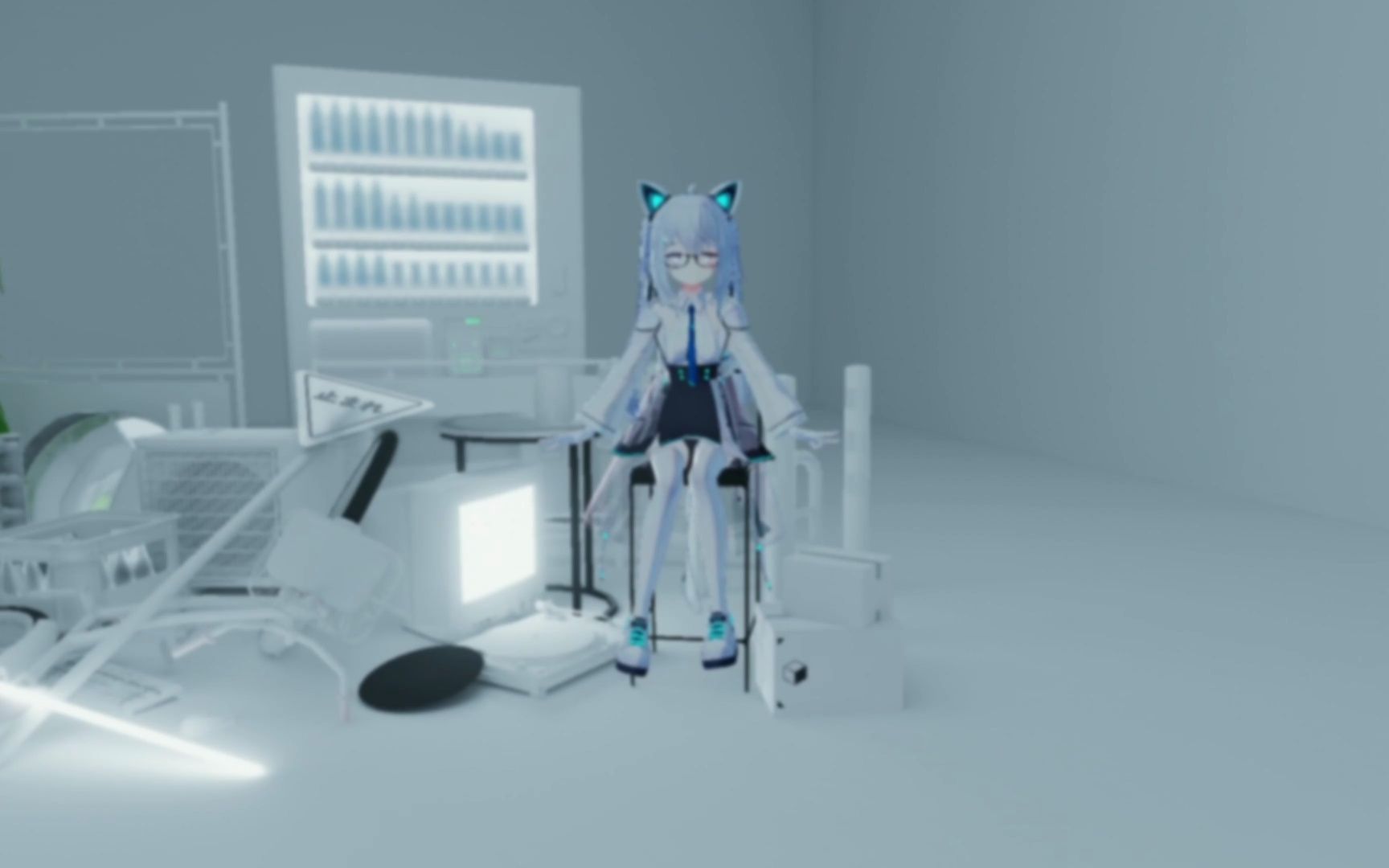 【VRChat】原创3D模型展示 -夏菲-Sapphy-