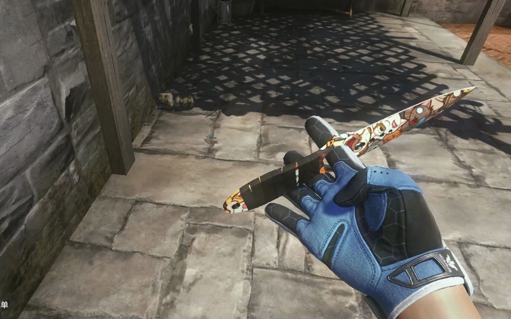 【自定义皮肤鉴赏】 猫猫狗狗——骷髅匕首_哔哩哔哩bilibili_CSGO