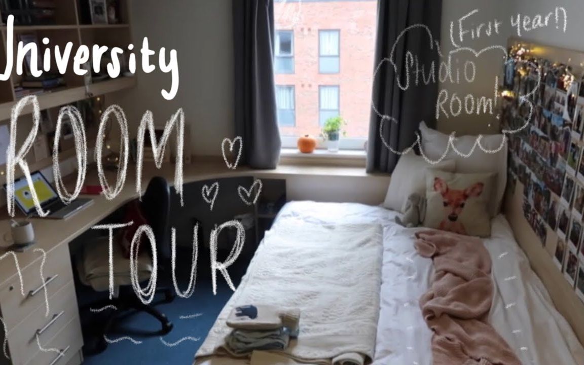 【ruby Granger】ruby的大学宿舍room Touranddesk Tour 日常vlog 埃克塞特大学 哔哩哔哩 Bilibili