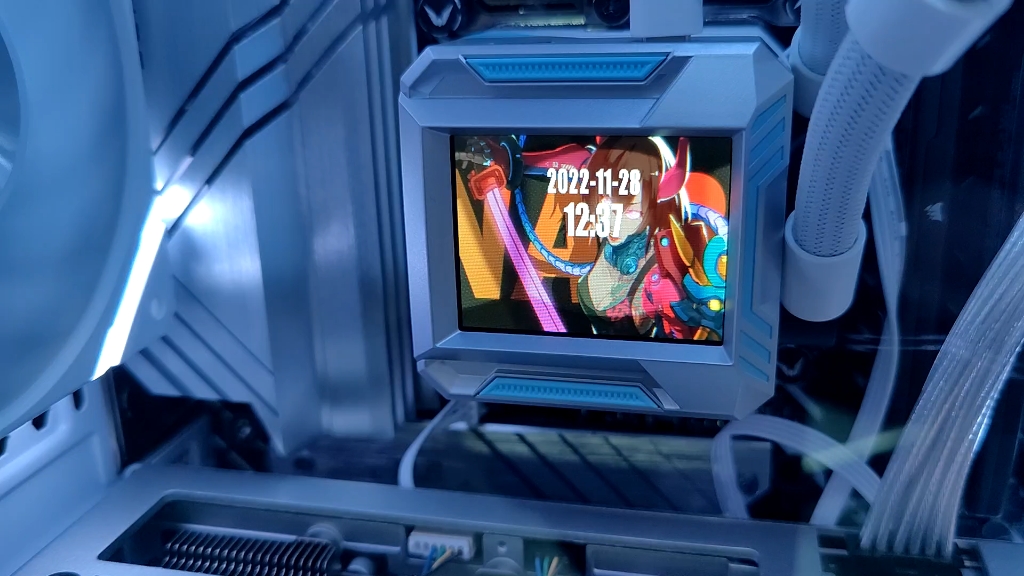 VK E360水冷头看动画之EVA篇 附rog败家之眼动画