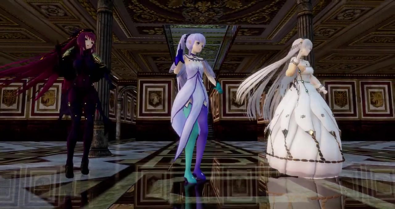 【Fate MMD/FGO MMD】御主love三人组的チョコレイト・ディスコ_哔哩哔哩_bilibili