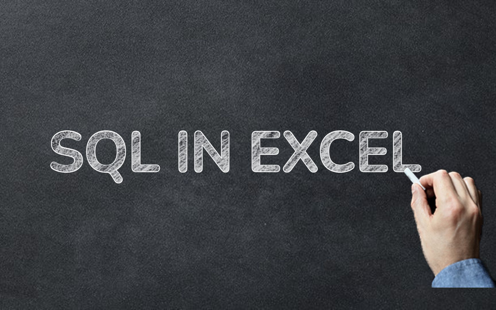 Excel中如何使用SQL？_哔哩哔哩_bilibili