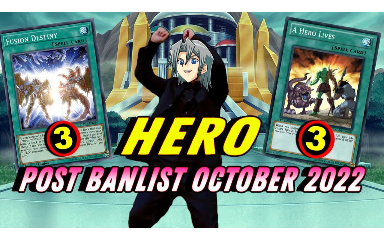 【YGOPRO】十月新T表英雄 2022 🔥_桌游棋牌热门视频