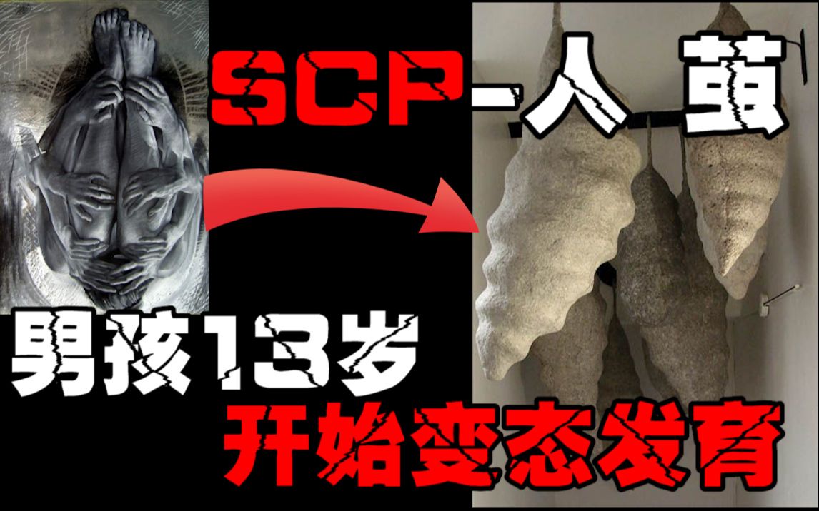 【SCP-200人茧】13岁男孩疯狂进食，吃成300多斤，最后吐丝将自己包裹在巨茧中-郑郑有磁-郑郑有磁-哔哩哔哩视频