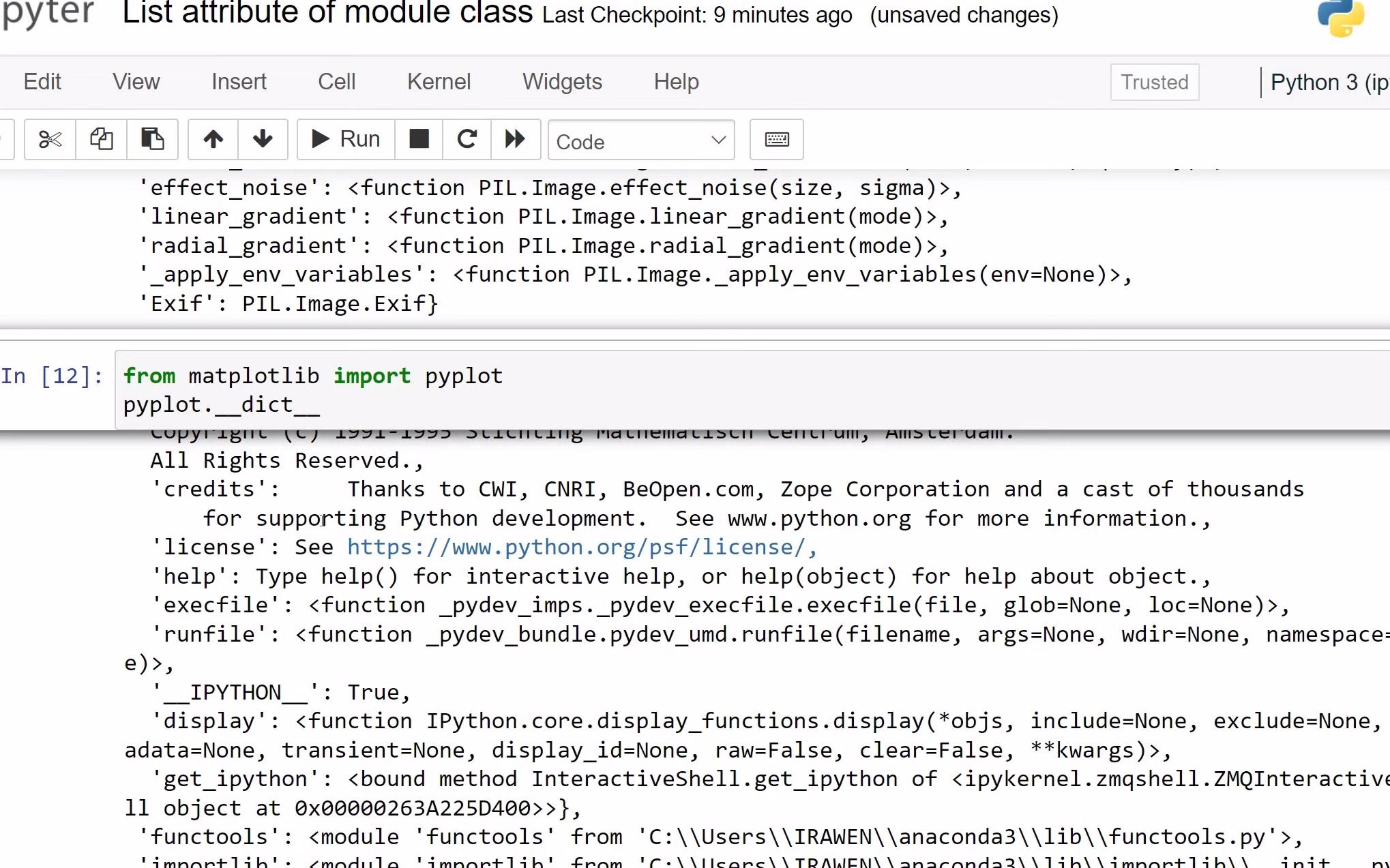 Day 111 List Attribute Of Module Class In Python bilibili