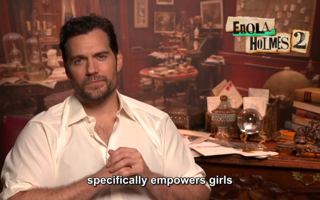 【福尔摩斯小姐2】采访 Henry Cavill Interview with Kim Holcomb【系统英字】-HenryCavill资讯-HenryCavill资讯-哔哩哔哩视频
