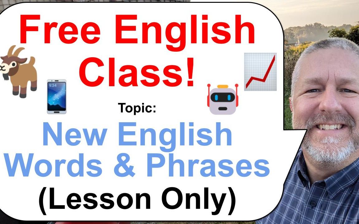 Let's Learn English! Topic: New English Words and Phrases 📱📈🐐-Bob-the-Canadian-Bob-the-Canadian ...