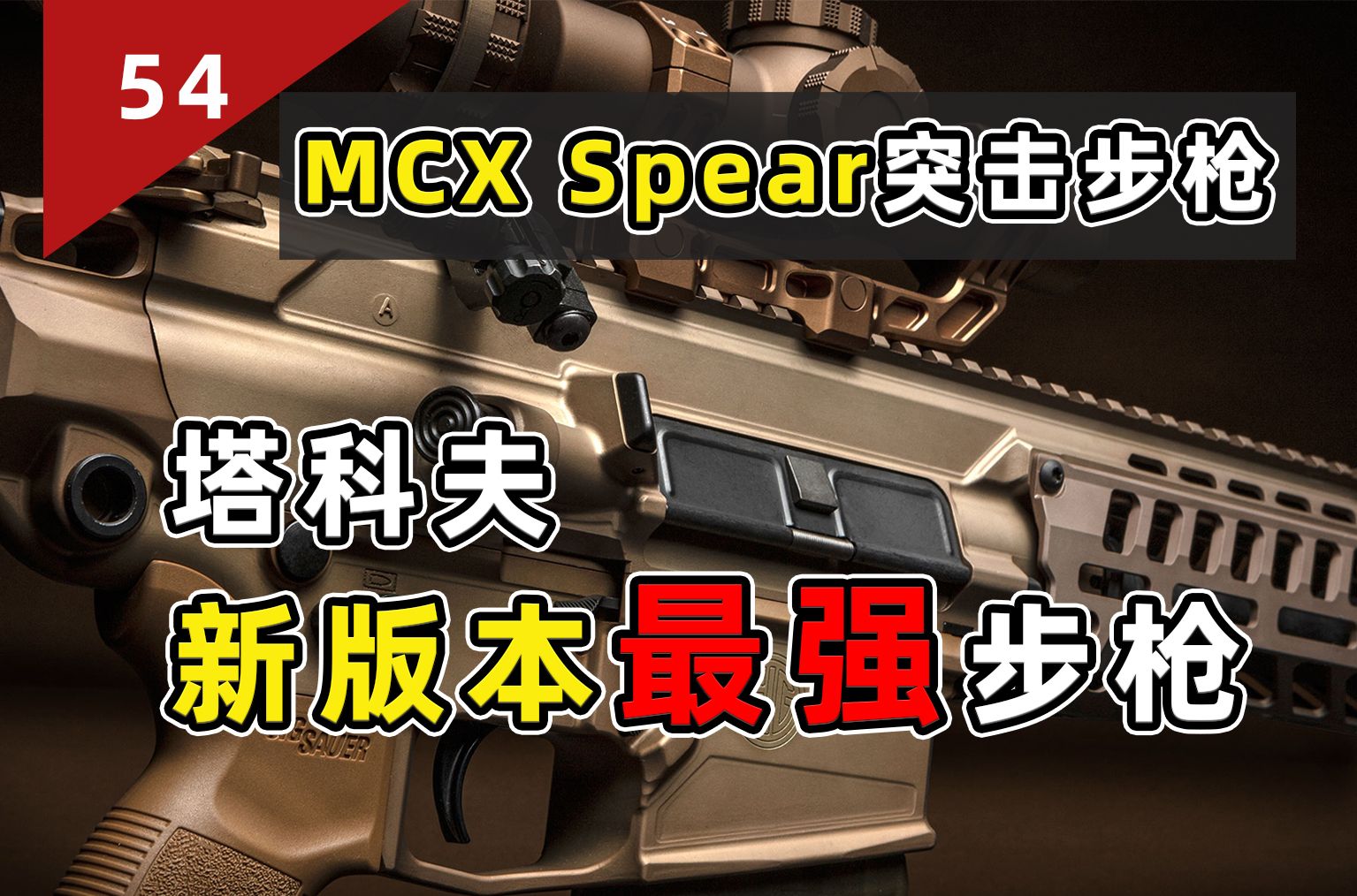 美军未来的制式步枪MCX Spear表现如何？！【游戏武器改装解说】第五十四期-Ghost_Wolf_L-Ghost_Wolf_L-哔哩哔哩视频