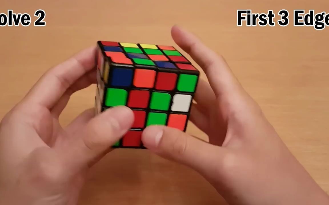 4x4 Yau Method_ Walkthrough _ Example Solves_哔哩哔哩_bilibili