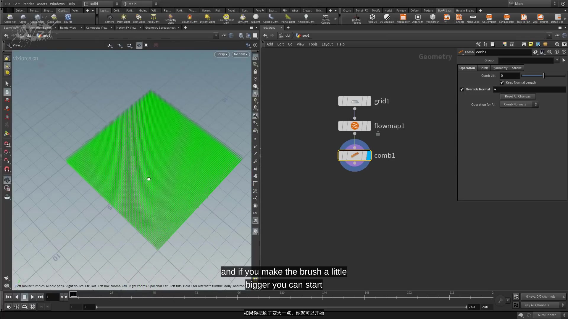 Houdini流动贴图Building a Flowmap Shader in Blender using Flowmap Data from Houdini_哔哩哔哩_bilibili
