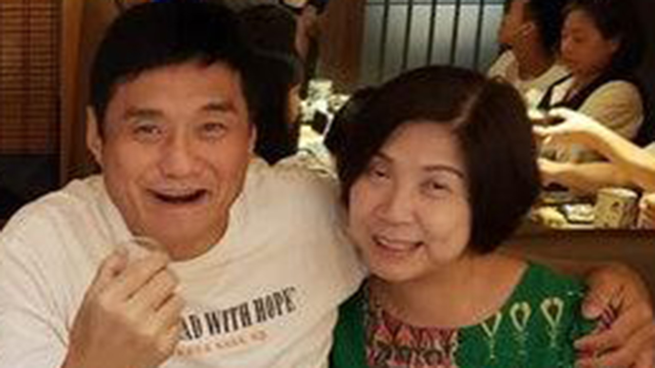 66岁TVB戏骨王俊棠内地庆生，喝啤酒吃大排档，空姐妻子白皙优雅_哔哩哔哩_bilibili