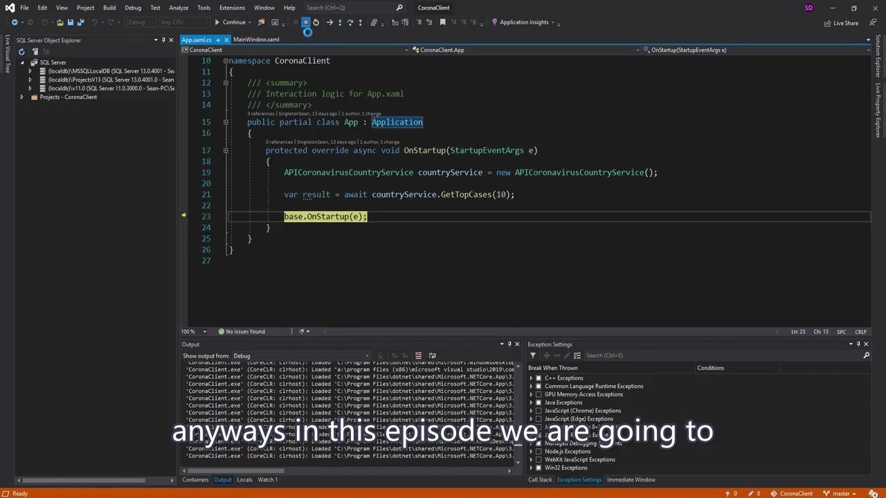 #03 利用LiveCharts展示疫情数据 - WPF新冠疫情实时展示程序_MVVM_.NET CORE_哔哩哔哩_bilibili