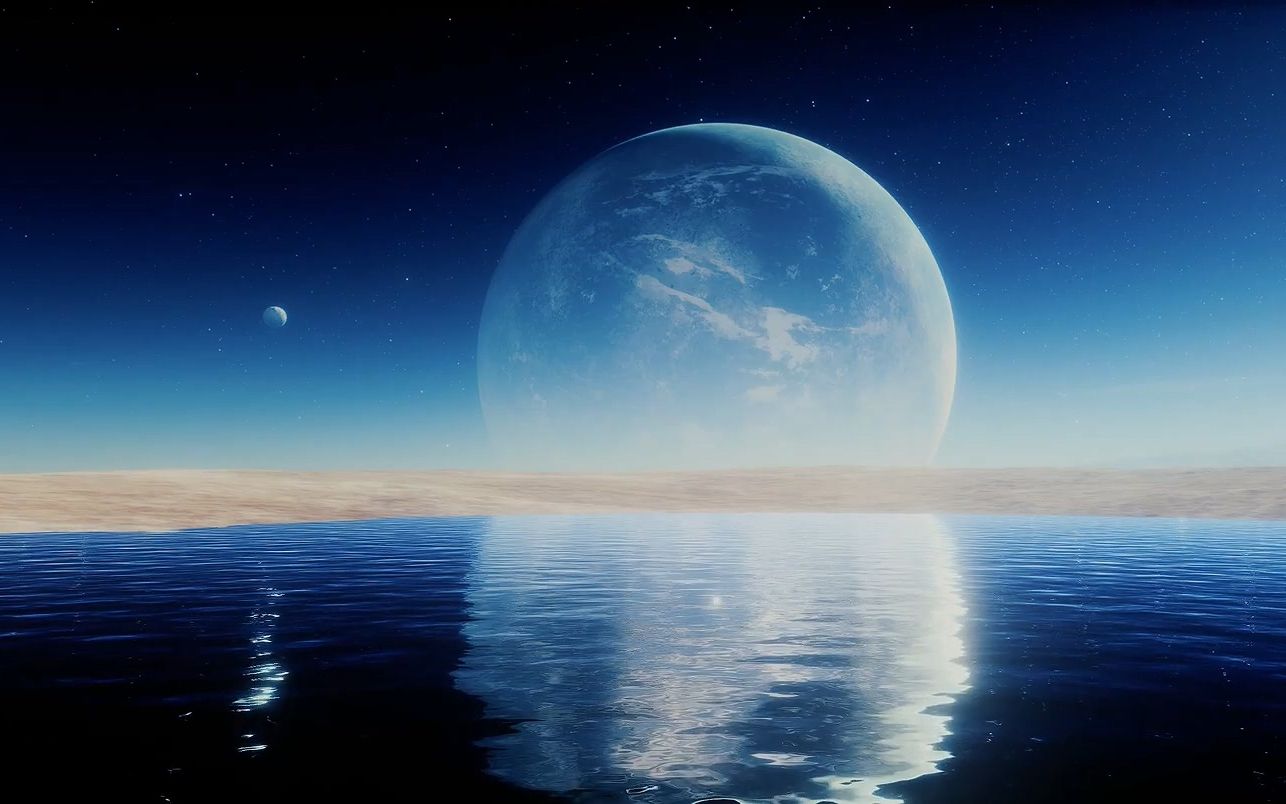 宇宙模拟器Space Engine 行星视觉_哔哩哔哩_bilibili