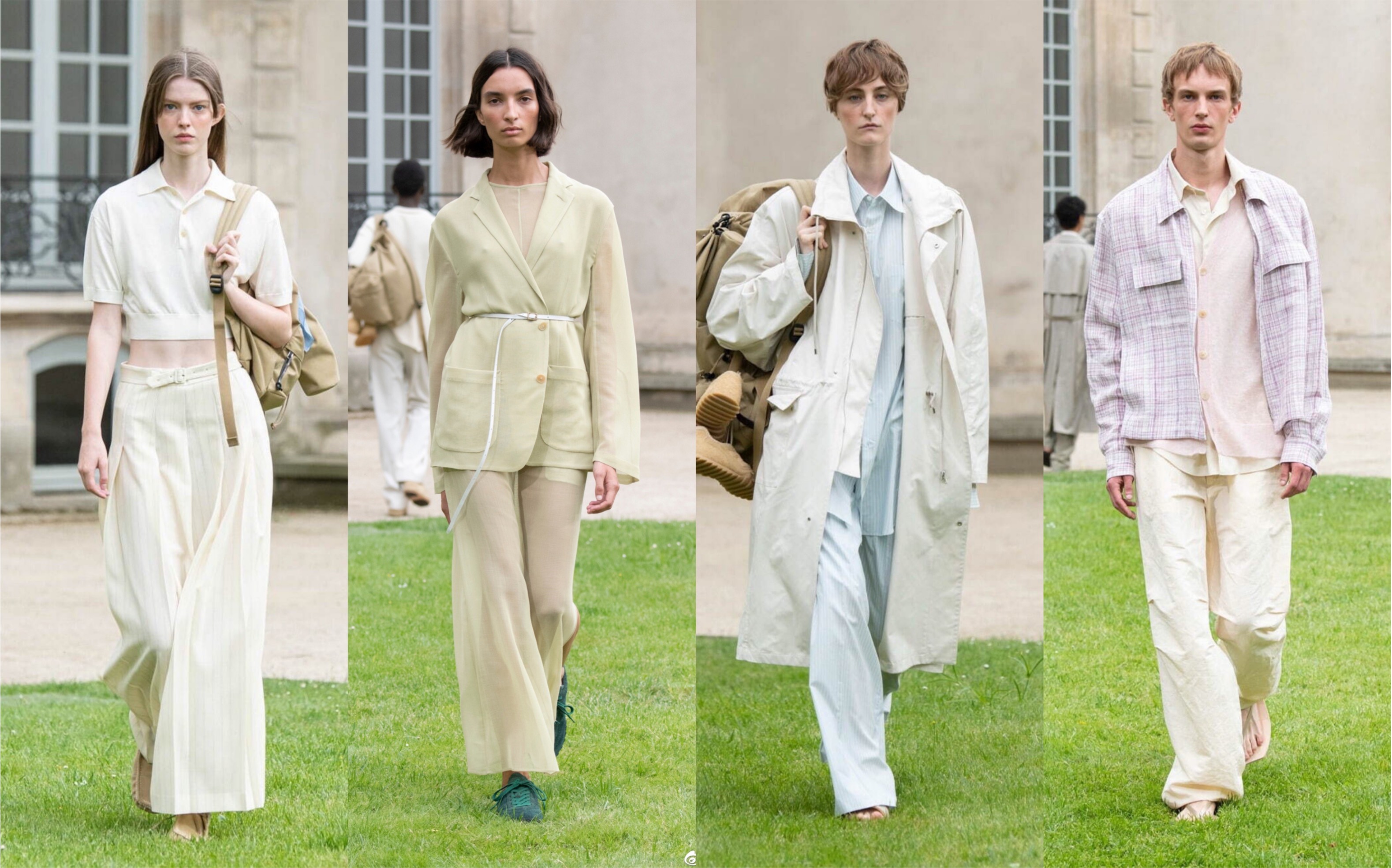 Auralee 2023SS｜属于夏季的舒适配色-今天穿什么哩-今天穿什么哩-哔哩哔哩视频